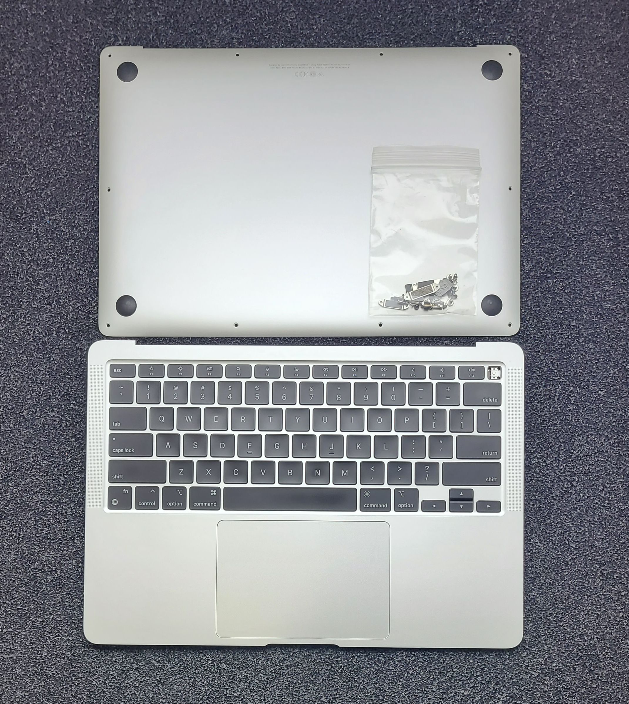 Grd A MacBook Air 13” A2337 M1 Top Case Keyboard Touchpad Battery 99% ...