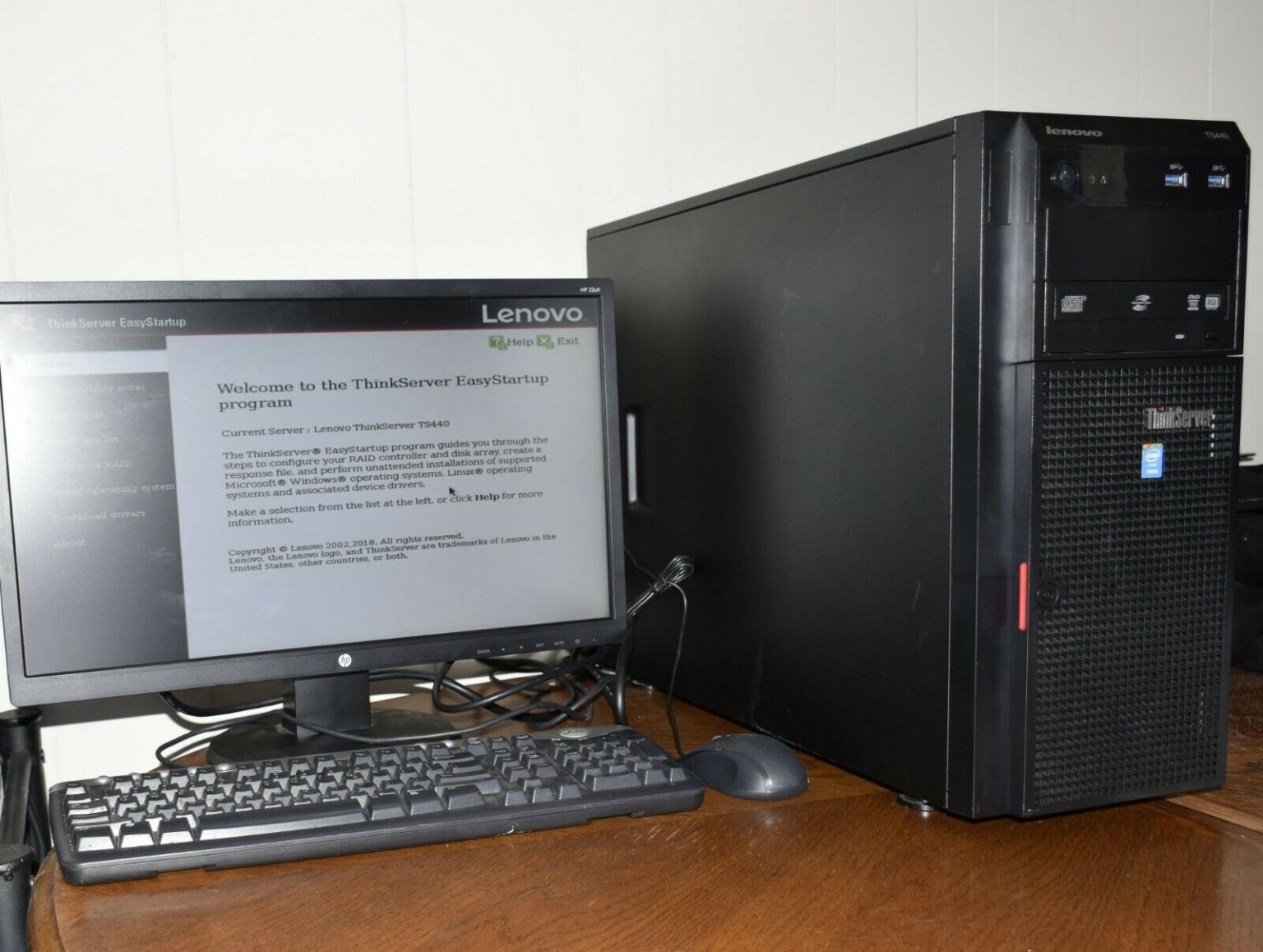 Lenovo ThinkServer TS440 Xeon E3-1225V3 3.2 GHz, RAM 16 GB HDD 4TB ...